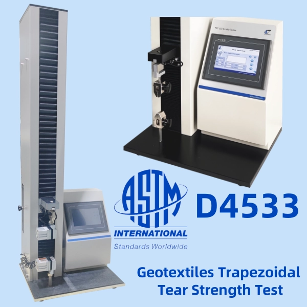 ASTM D4533 Método de ensayo de resistencia al desgarro trapezoidal